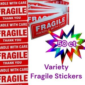 Design | 5 Fragile Shipping Stickers Shipping Labels Handle With Care ...